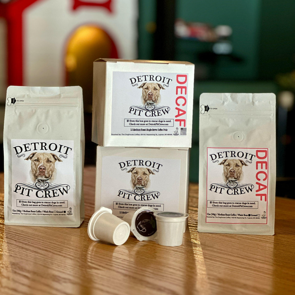 Detroit Pit Crew Roast – The Doghouse Coffee